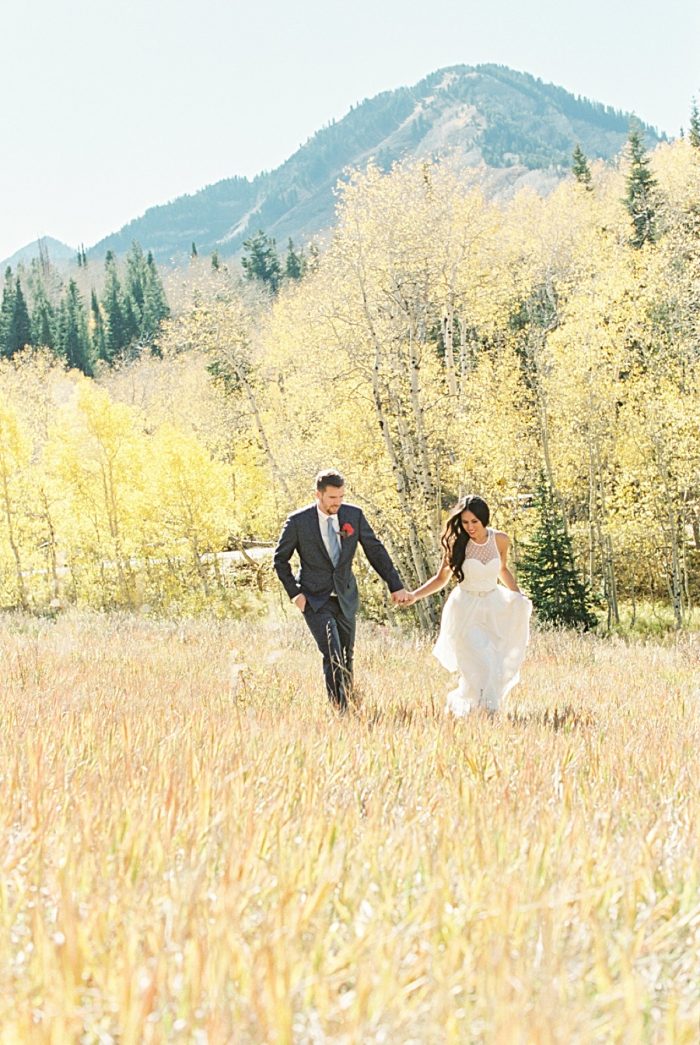 Fall Mountain Wedding Editorial at Tibble Fork Canyon, Utah ...