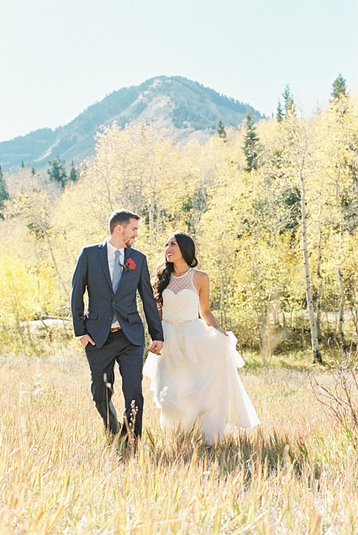 Fall Mountain Wedding Editorial at Tibble Fork Canyon, Utah ...