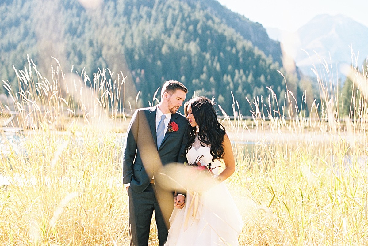 Fall Mountain Wedding Editorial at Tibble Fork Canyon, Utah ...