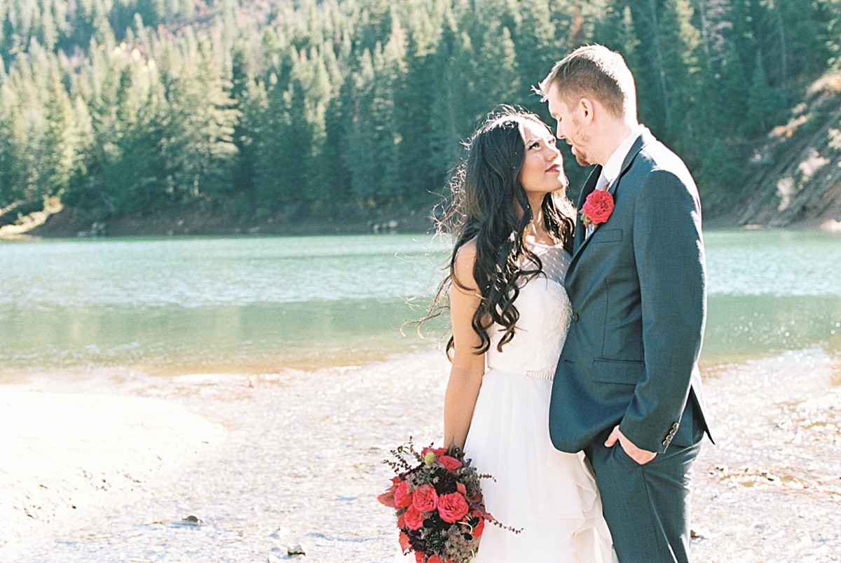 Fall Mountain Wedding Editorial at Tibble Fork Canyon, Utah ...