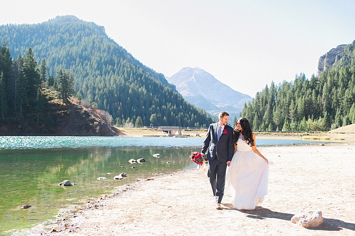 Fall Mountain Wedding Editorial at Tibble Fork Canyon, Utah ...