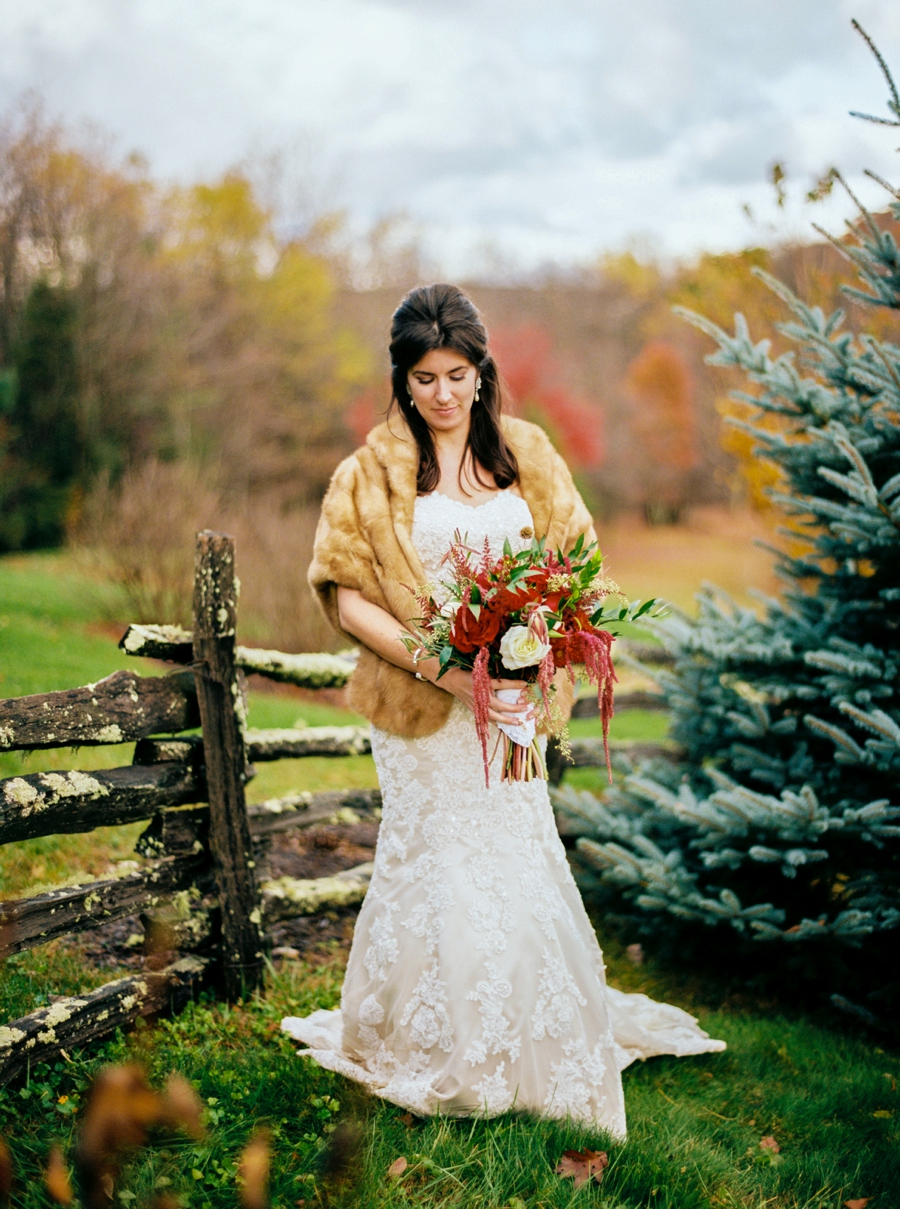 Autumn Smoky Mountain Elopement at the Swag Inn - Mountainside Bride