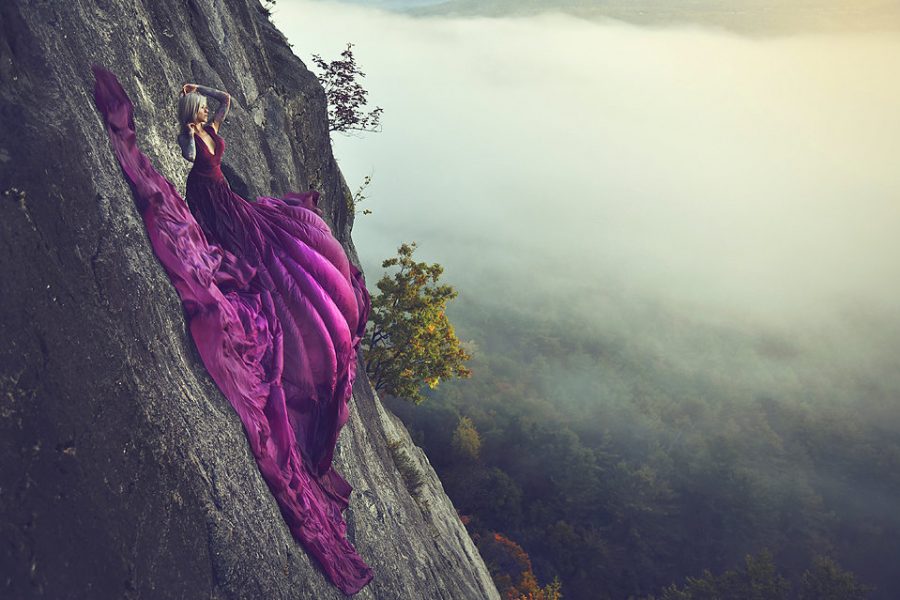 Cliffside Adventure Photography for Truly Brave Couples - Mountainside ...