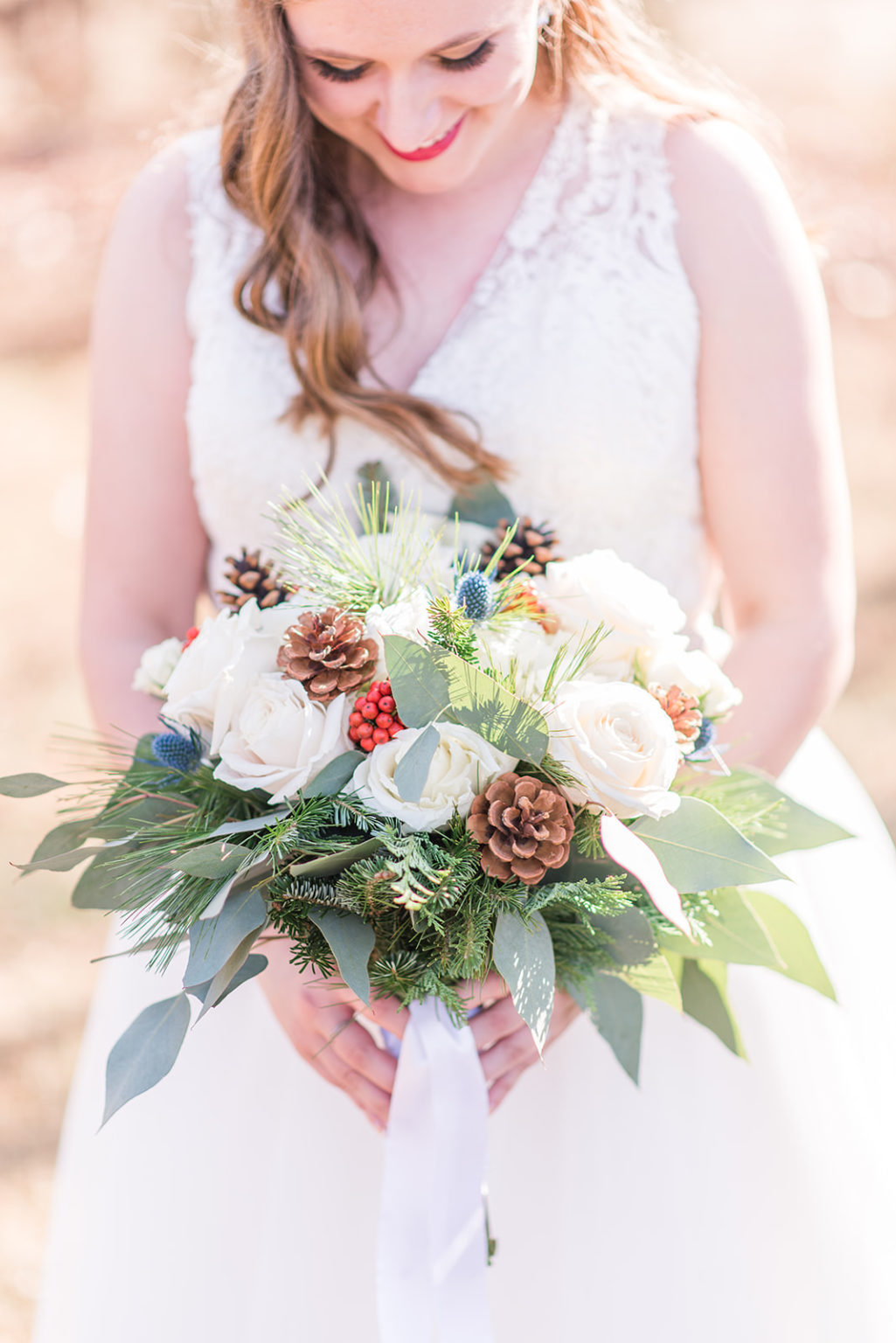 Blue Ridge Evergreen Wedding - Mountainside Bride